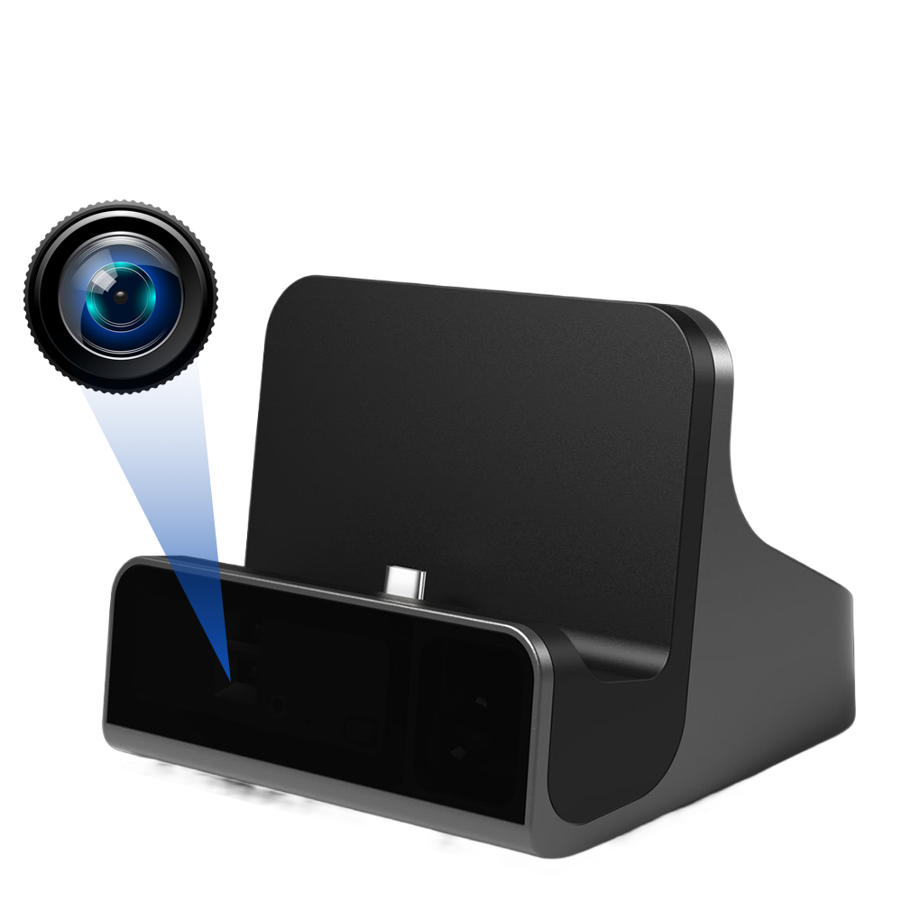 Volt Pro-C- 3K SuperHD USB-C Dock Charger WiFi Nanny Cam